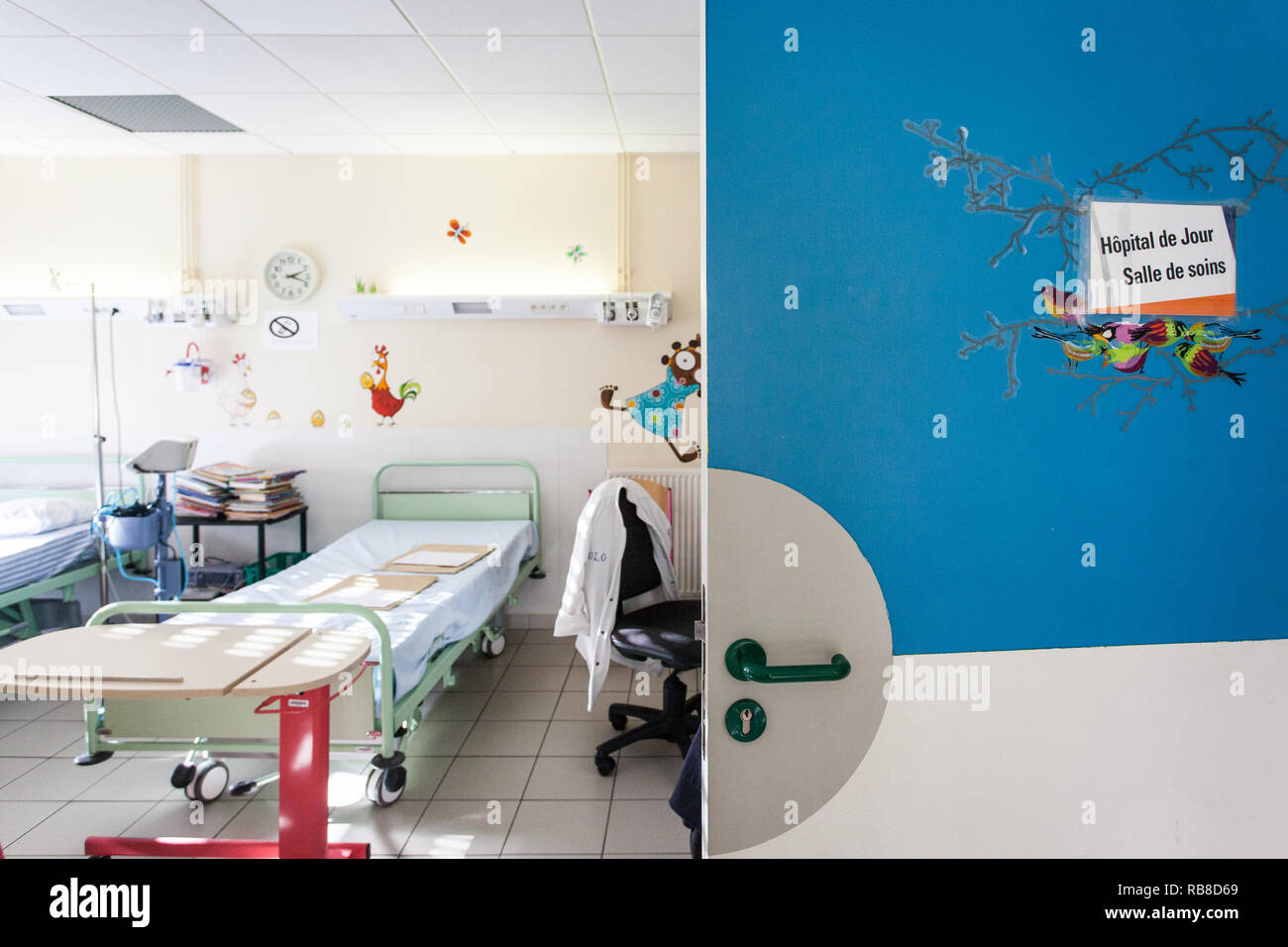 Day hospital of the paediatric service Stock Photo - Alamy