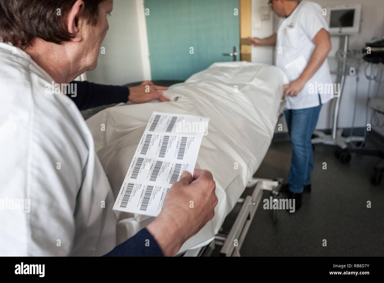 Hospital identification hi-res stock photography and images - Alamy