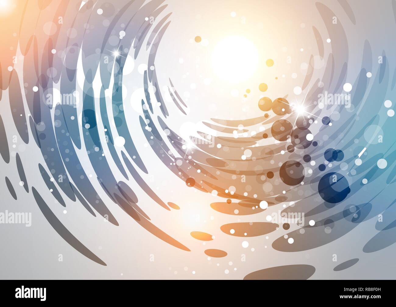 Soft sparkling snow texture background Stock Vector Images - Alamy