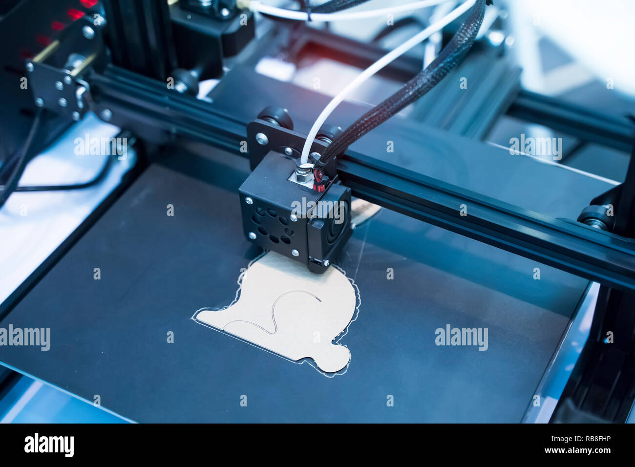 Printing 3D printer Object Stock Photo - Alamy