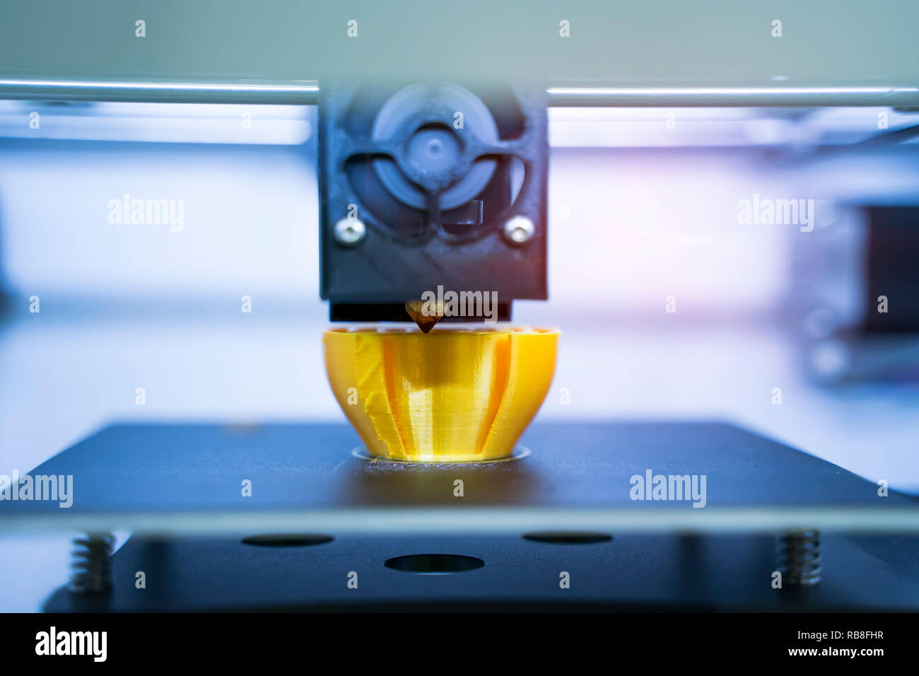 Printing 3D printer Object Stock Photo - Alamy