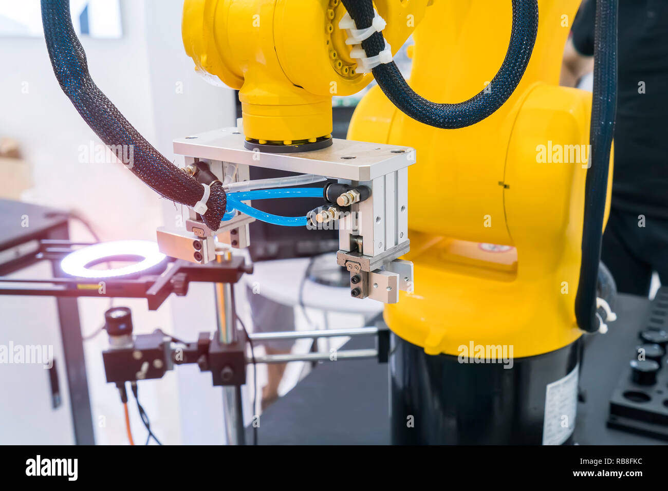 Robotic vision sensor camera system in intellegence factory Stock Photo ... Robotic vision sensor camera system in intellegence factory Stock Photo ...