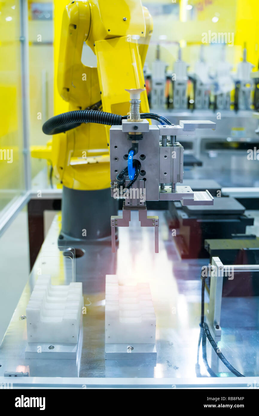 Robotic and Automation system control application on automate robot arm ...