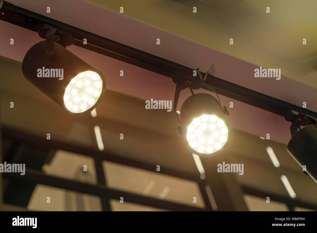 LED light for lighting exhibition space Stock Photo - Alamy