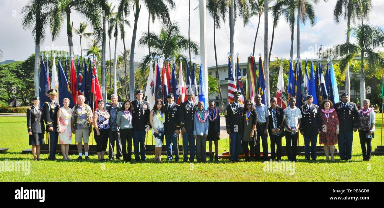 On Dec. 13, 2016, family, friends, and colleagues of eight U.S. Army ...