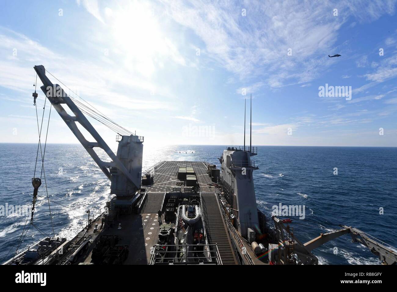 ATLANTIC OCEAN (Dec. 13, 2016) – Three fast attack craft (FAC) trail ...