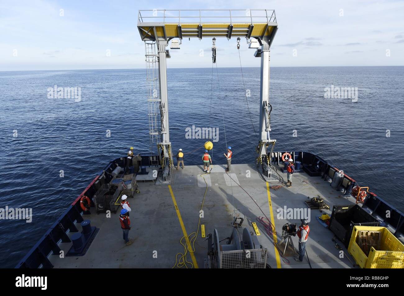 PACIFIC OCEAN (Dec. 13, 2016) The Auxiliary General Oceanographic ...
