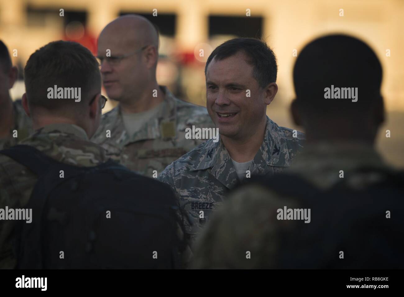 Col. Steven Breeze, vice commander of the 1st Special Operations Wing ...