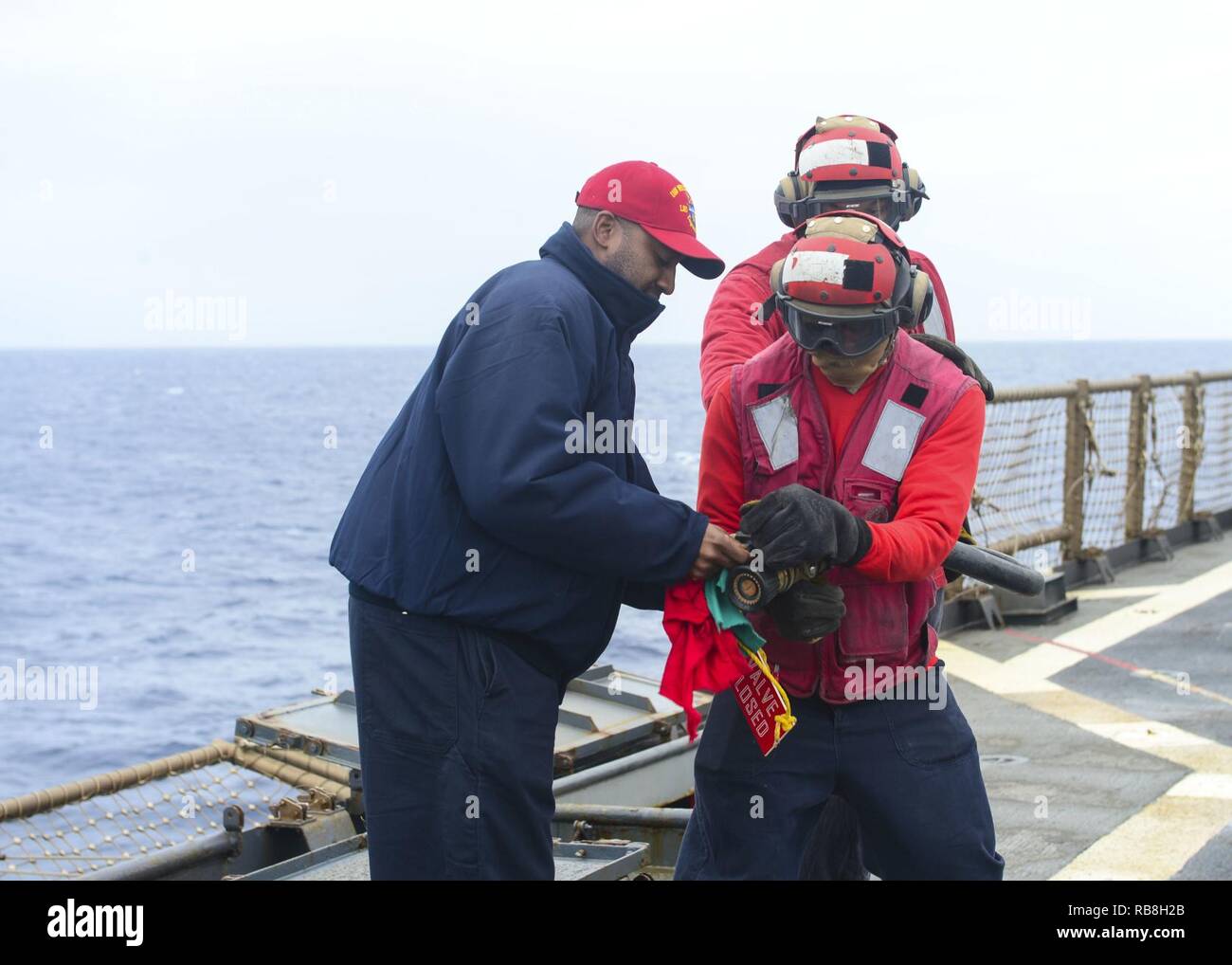 Fire hose handling techniques hi-res stock photography and images - Alamy