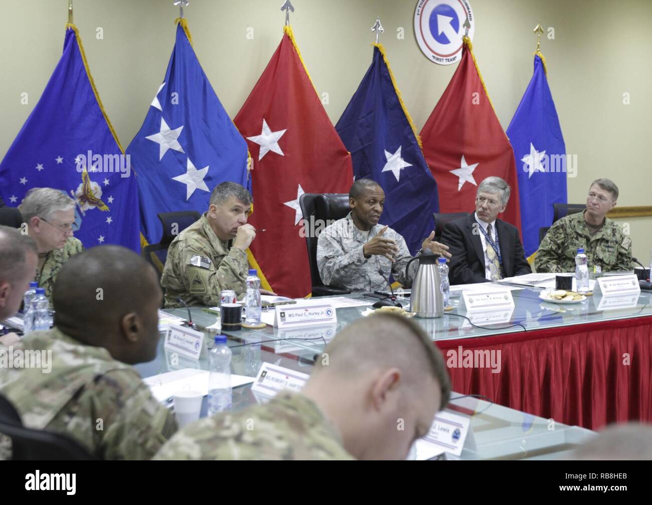 Gen. Darren W. McDew, commanding general of U.S. Transportation Command ...