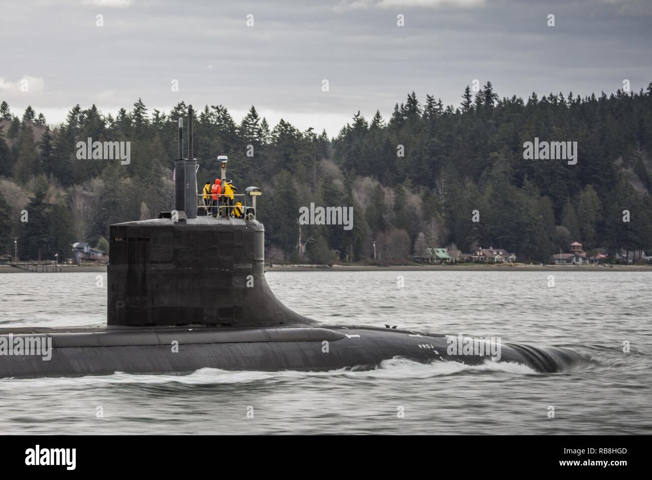 BREMERTON, Wash. (Dec. 15, 2016) The Seawolf-class fast-attack submarine USS Connecticut (SSN 22 ...