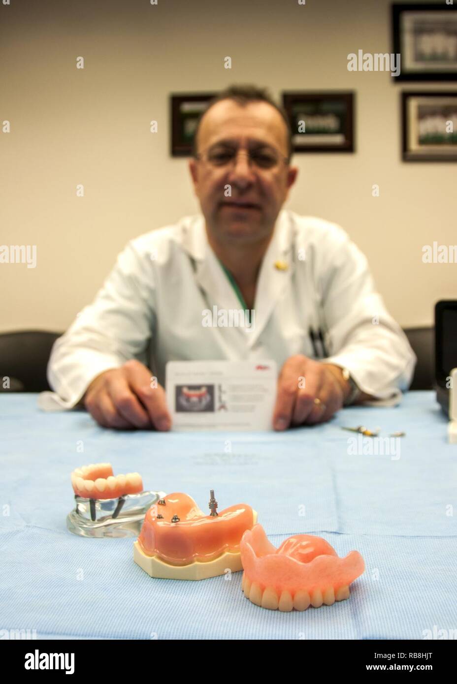 Col. David Fallah, director, Oral and Maxillofacial Surgery, William ...