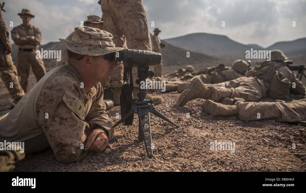 U.S. Marine 1st Lt. Austin May, a platoon commander with Company C ...