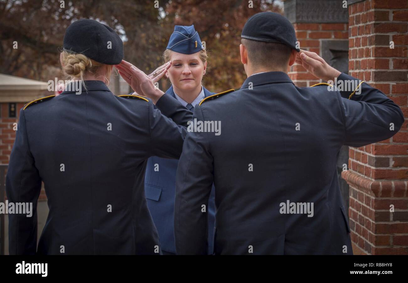 Clemson University graduating senior and newly-commissioned U.S. Air ...