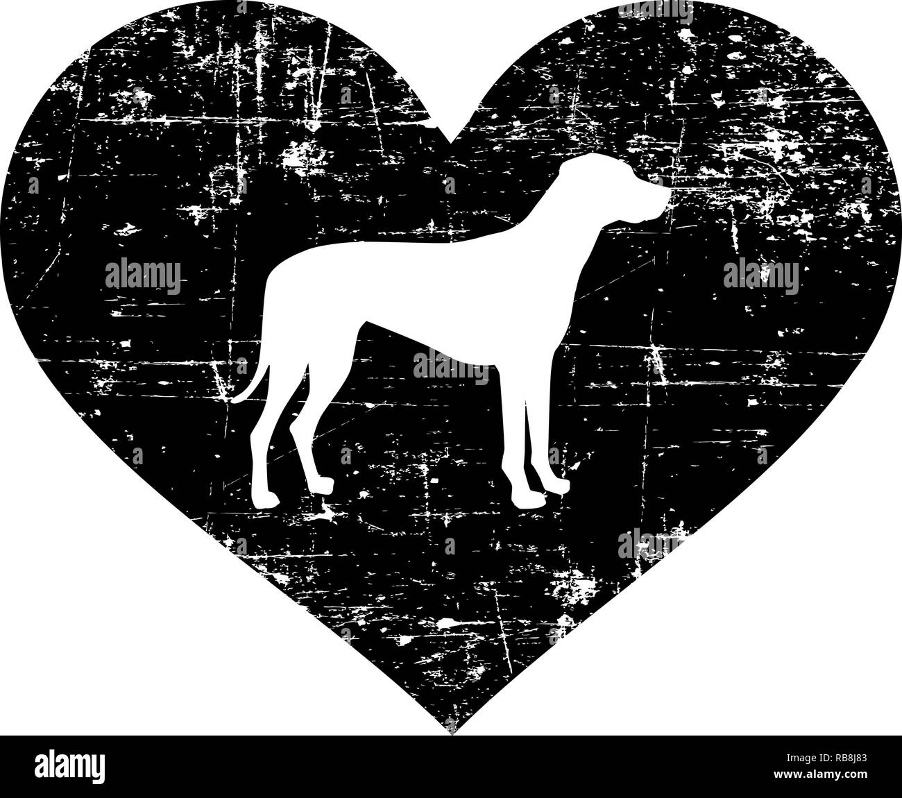 Rhodesian ridgeback silhouette hi-res stock photography and images - Alamy