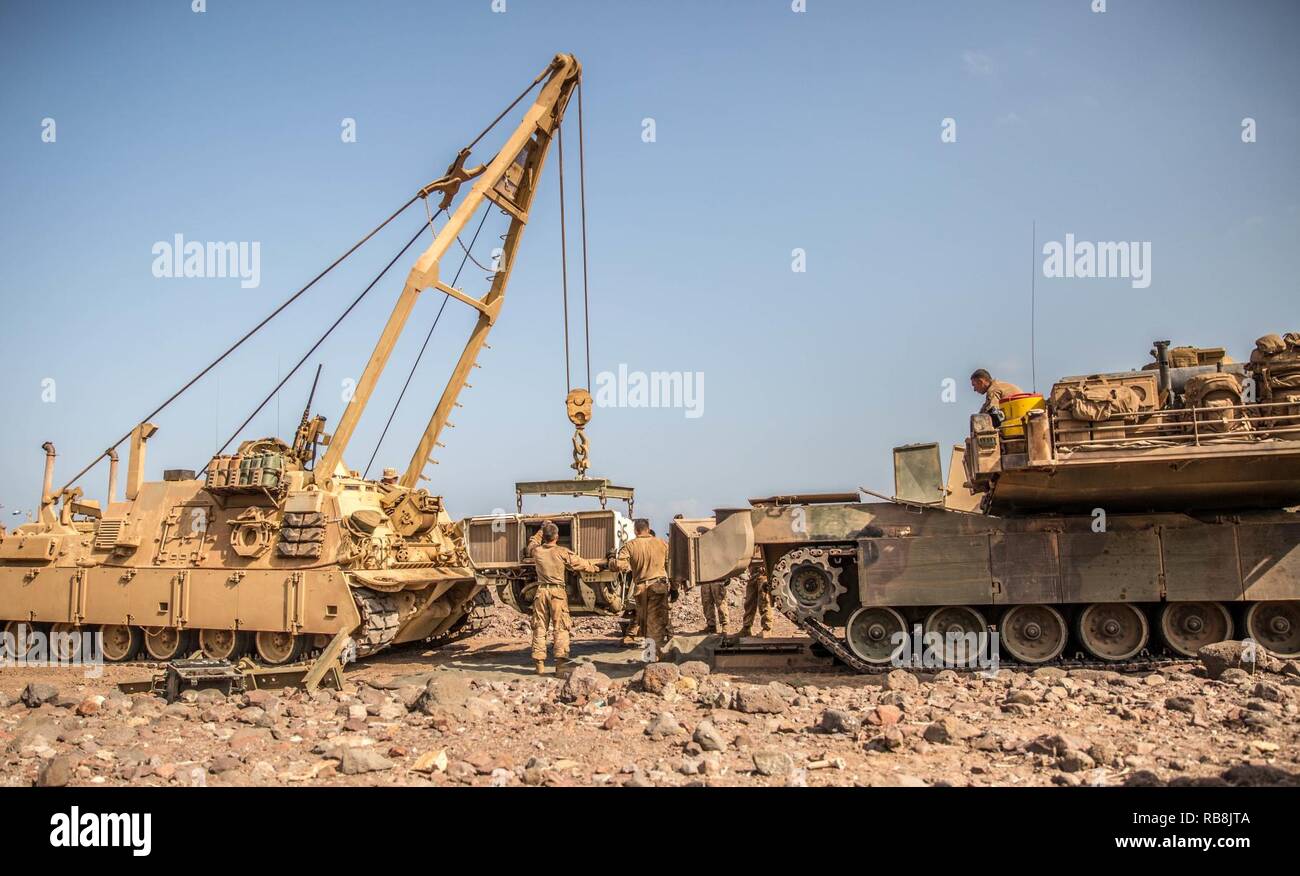 DJIBOUTI (Dec. 16, 2016) U.S. Marines with Combat Logistics Battalion ...
