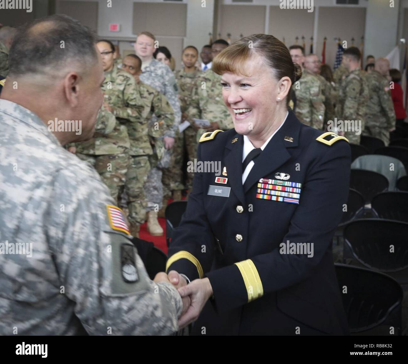 Army Reserve Brig. Gen. Nikki Griffin-Olive, deputy commander of ...