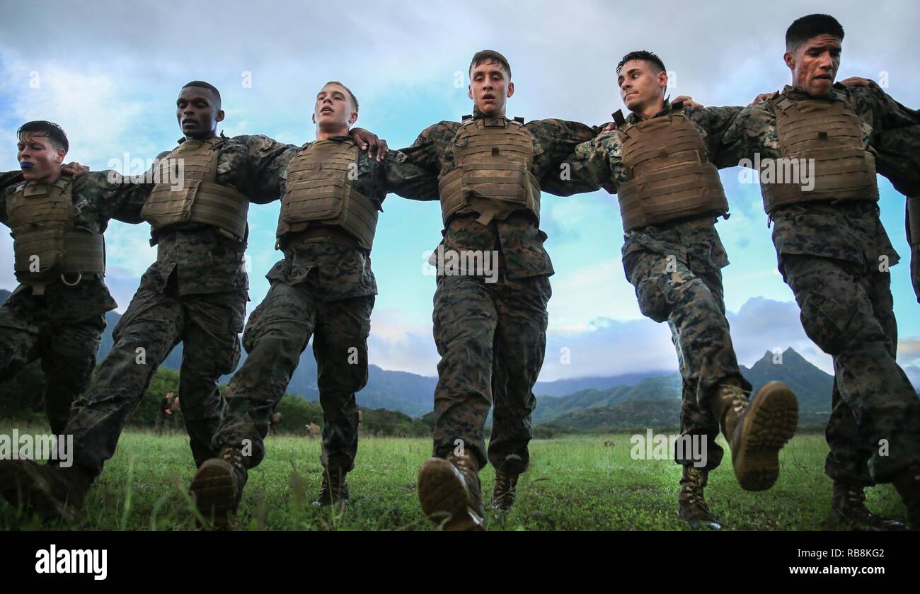 MARINE CORPS BASE HAWAII - Marines assigned to Martial Arts Instructor ...