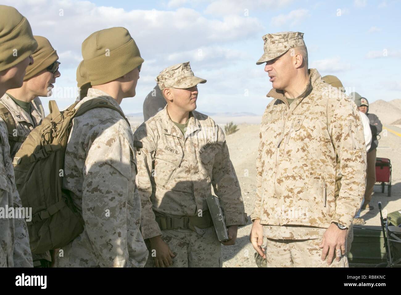 Brig. Gen. William F. Mullen III, Combat Center Commanding General ...