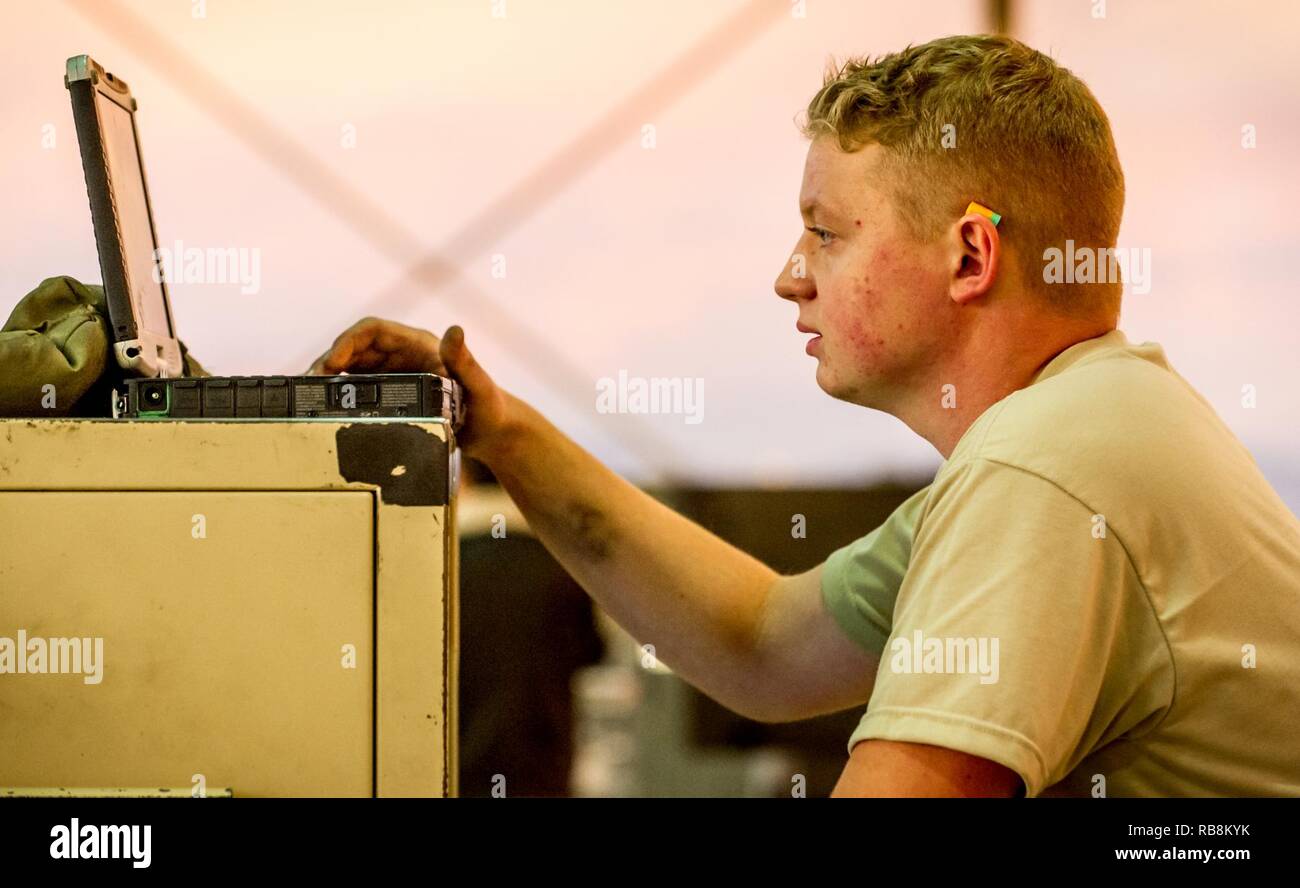 Airman 1st Class Curtis Paff, an MQ-9 crew chief with the 49th Aircraft ...