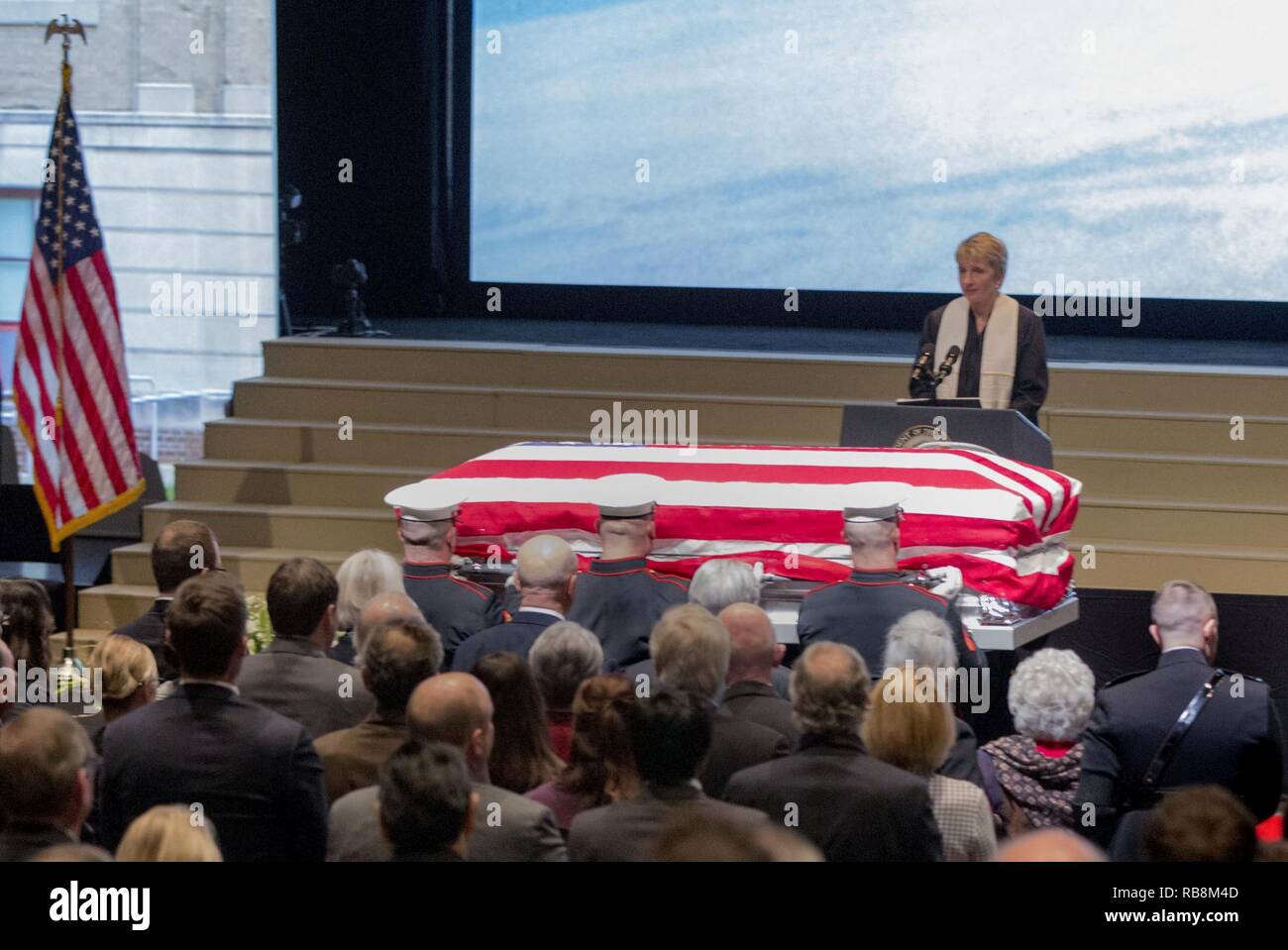 Casket funeral 1974 hi-res stock photography and images - Alamy