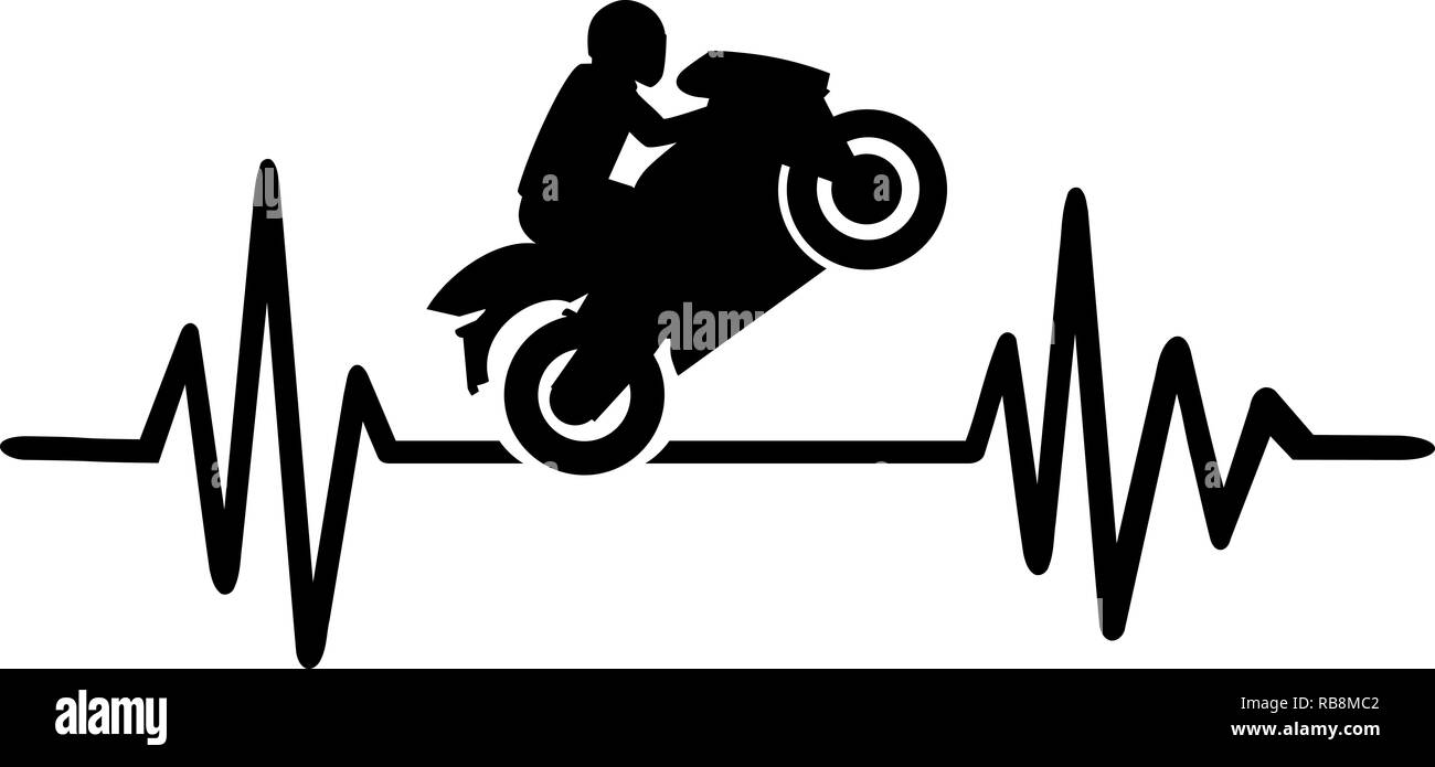 Motorbike stunt rider Black and White Stock Photos & Images - Alamy