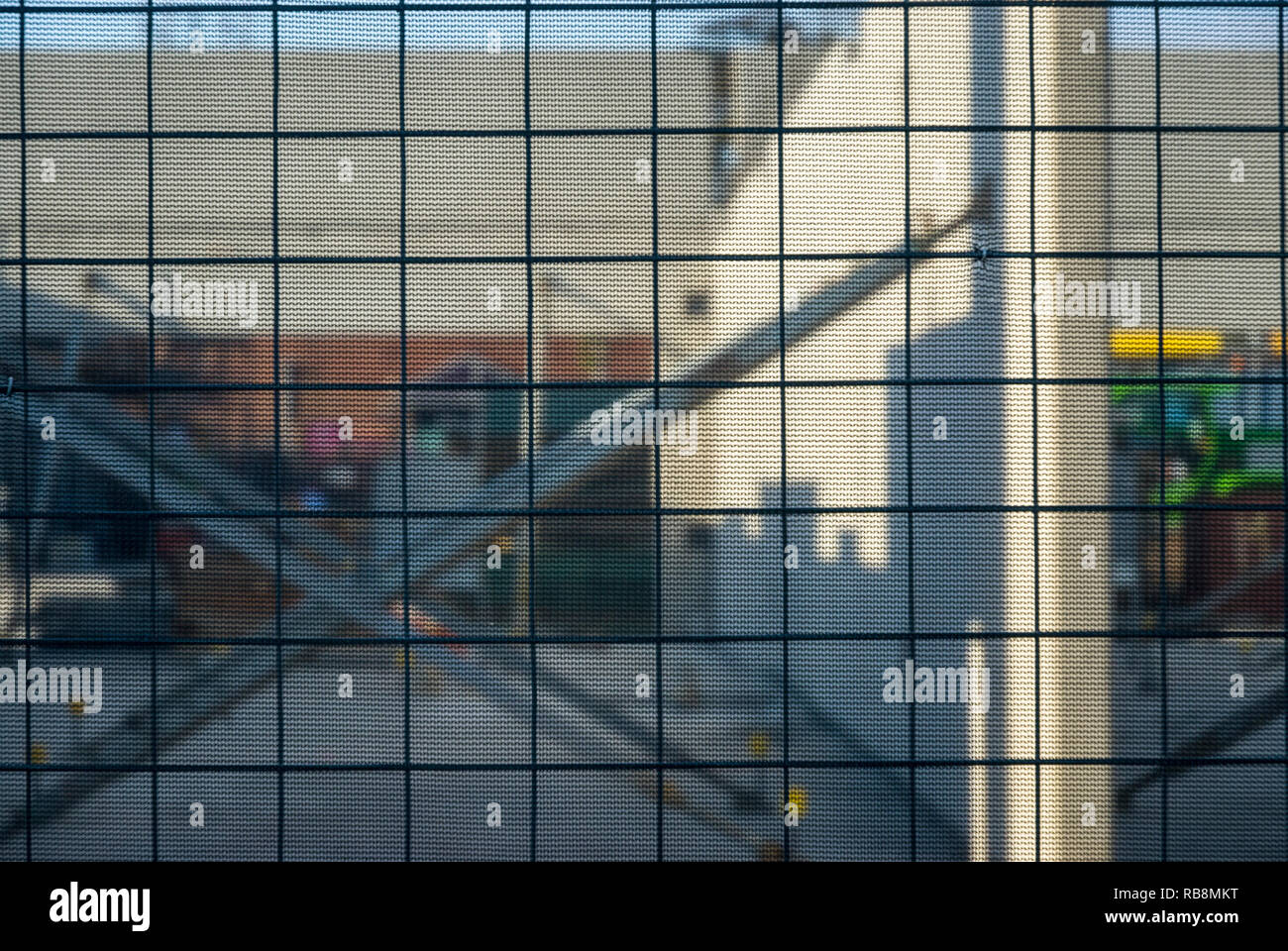 Construction site netting hi-res stock photography and images - Alamy