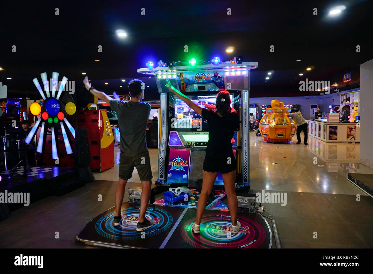 Sorya Center Point shopping mall, Phnom Penh, Cambodia Stock Photo - Alamy