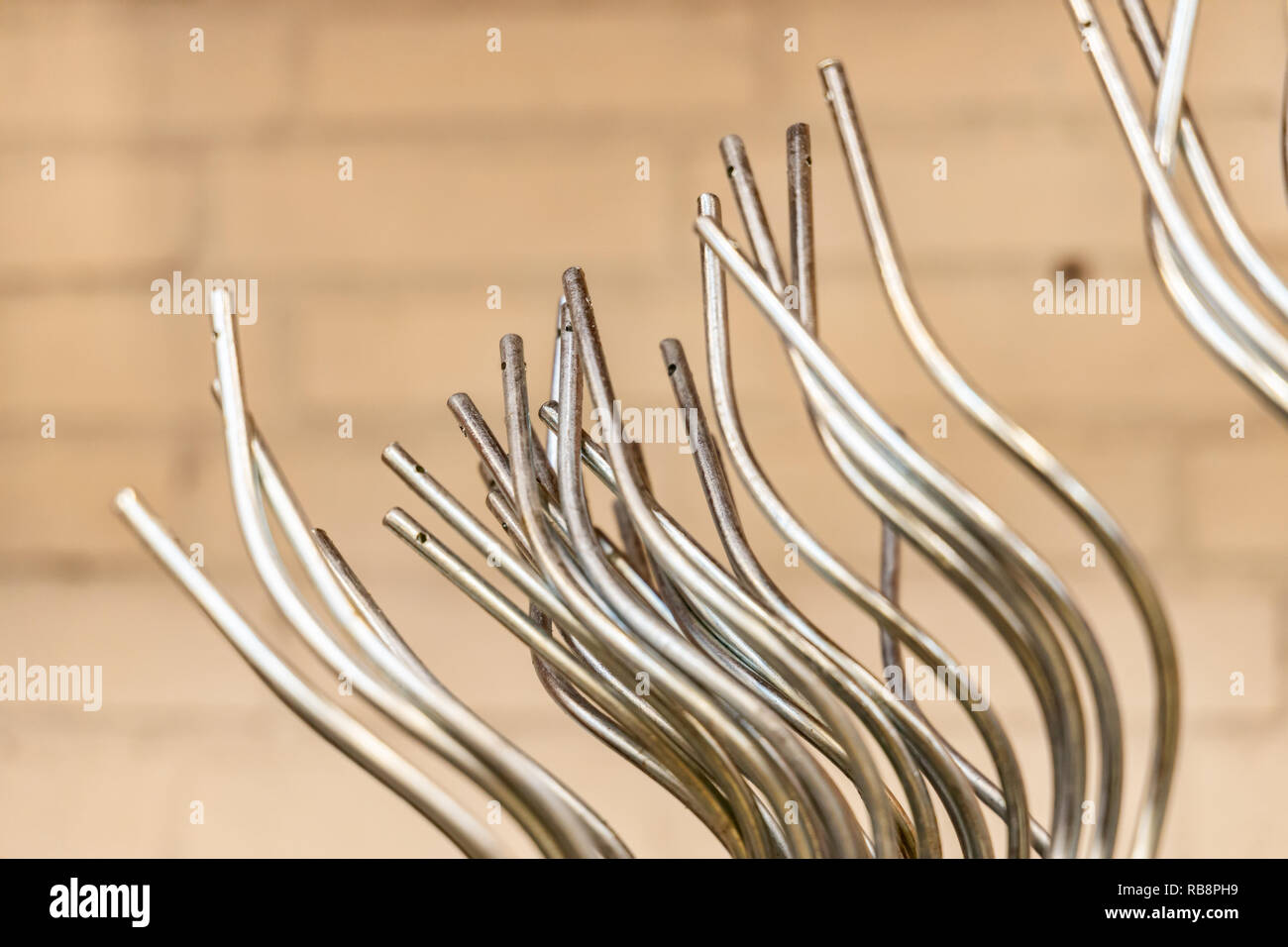 Curved metal hi-res stock photography and images - Alamy
