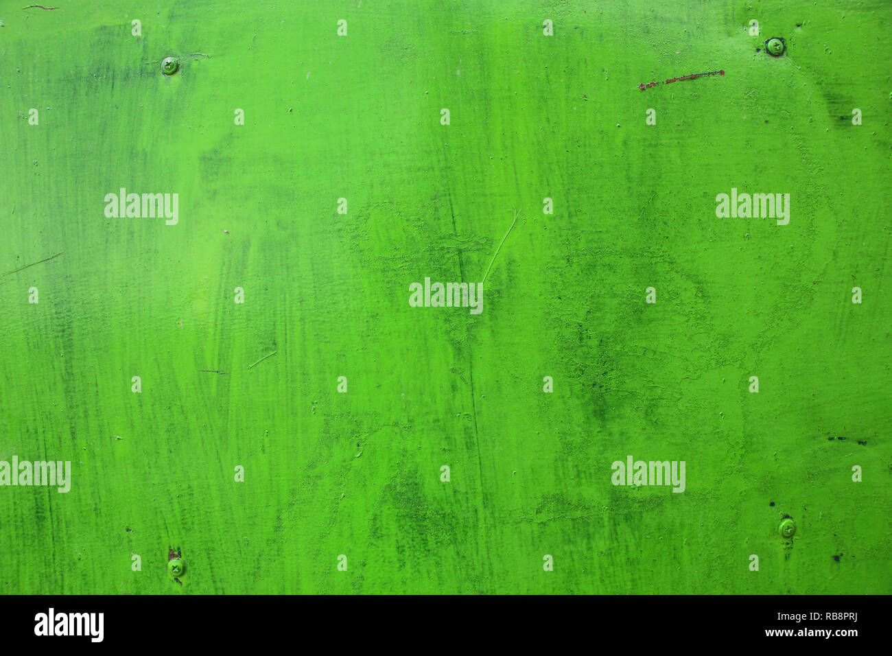 Rusty green metal texture. Industrial background. Green rusty iron ...