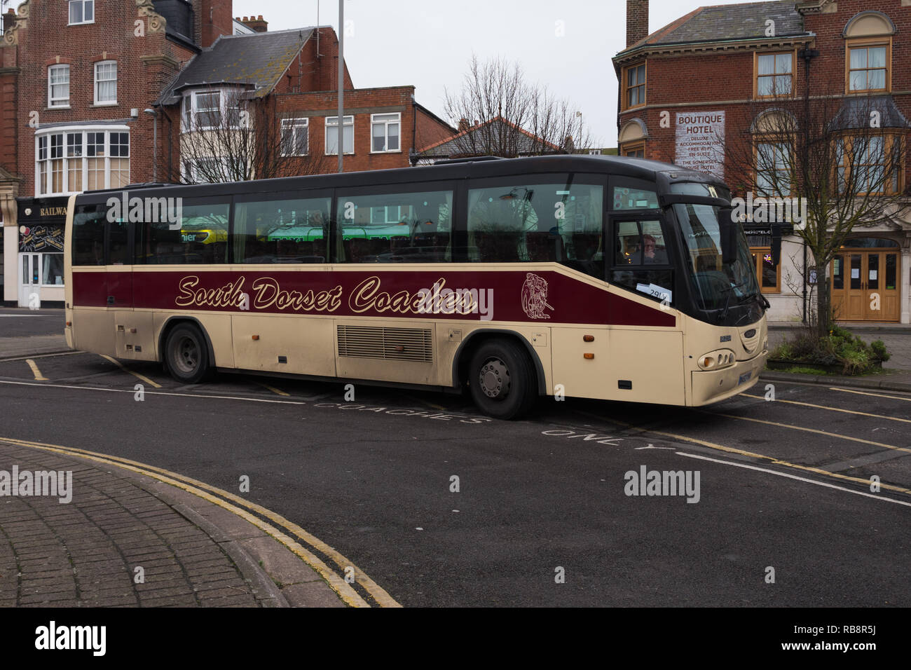 Rail replacement coaches hi-res stock photography and images - Alamy