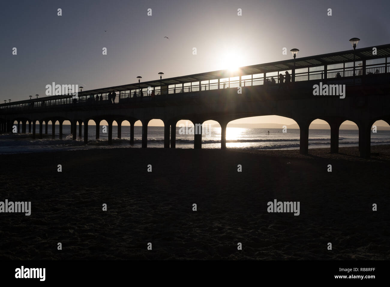 Boscombe sunset hi-res stock photography and images - Alamy