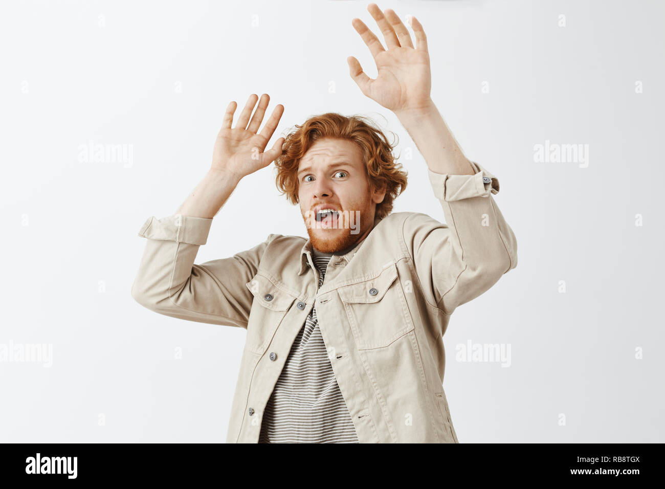 Man falling backwards hi-res stock photography and images - Alamy