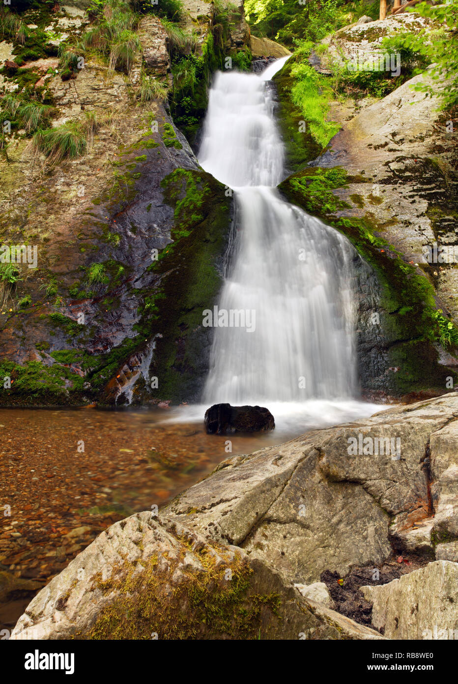 Czech waterfall hi-res stock photography and images - Alamy