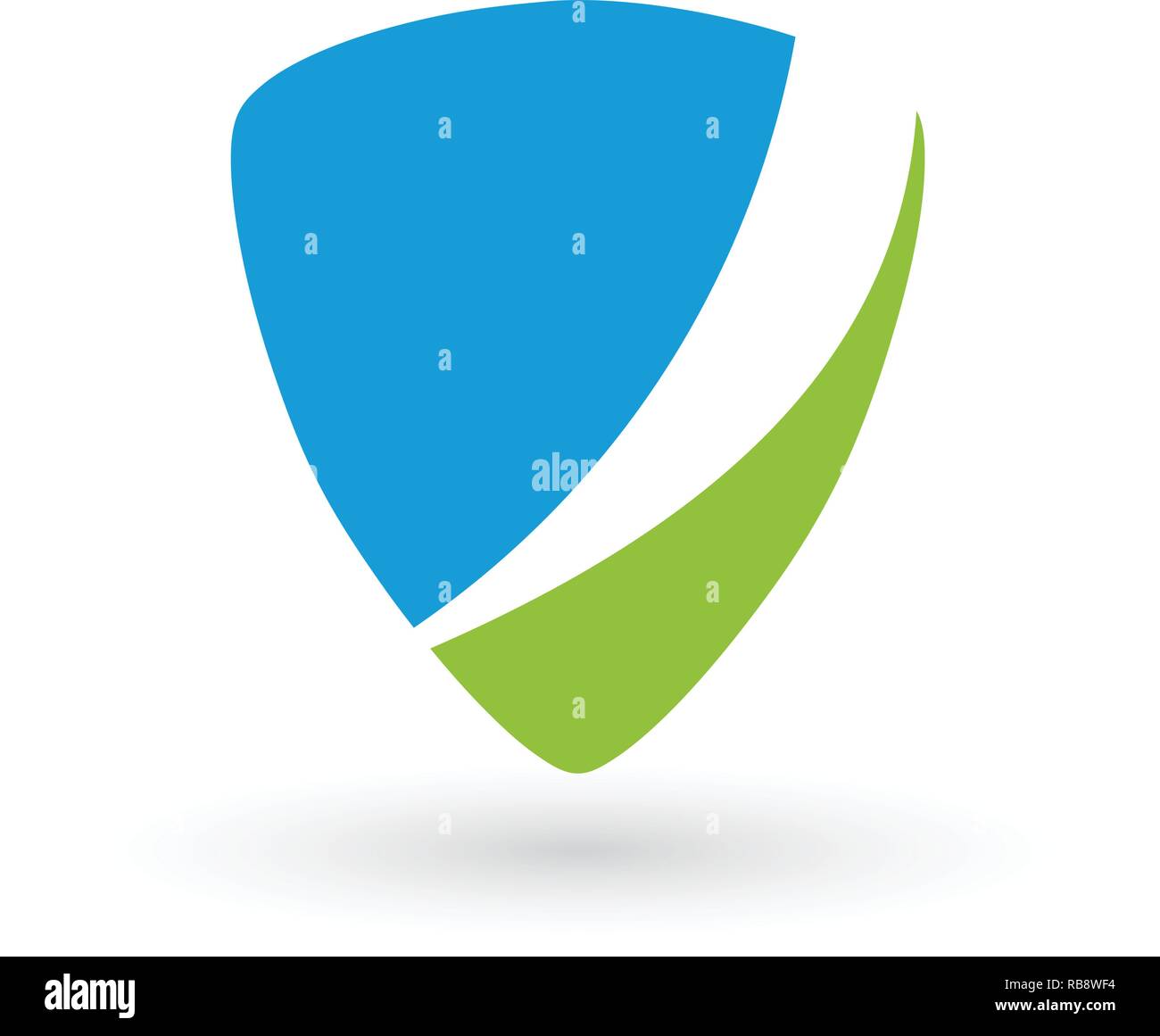 Blue and Green Identity, Badge, label, emblem logo or badge template ...
