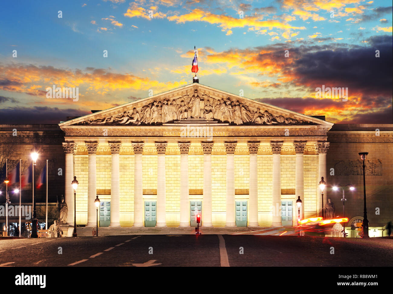 French National Assembly, Paris, France Stock Photo - Alamy