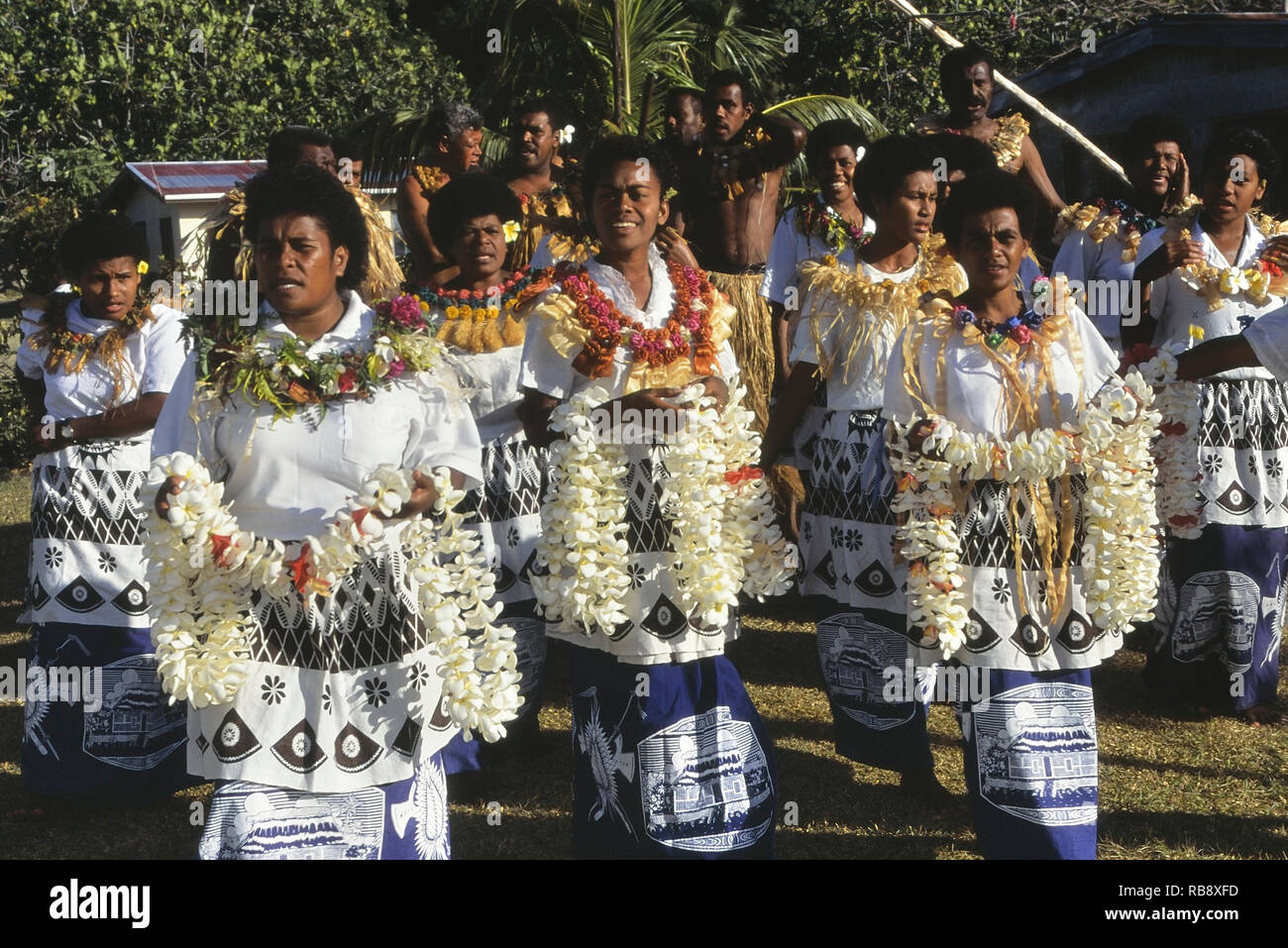 Fijian women hi-res stock photography and images - Alamy