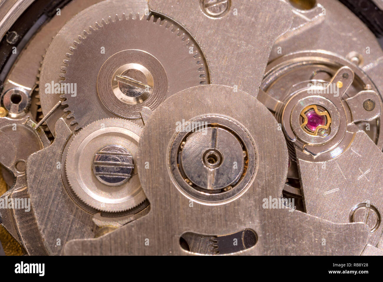 Winding mechanical clock hi-res stock photography and images - Alamy