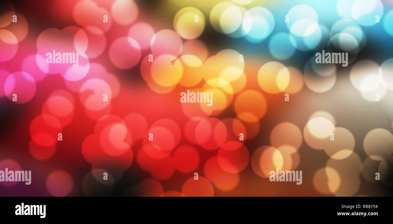 Abstract colorful bokeh background Stock Photo - Alamy
