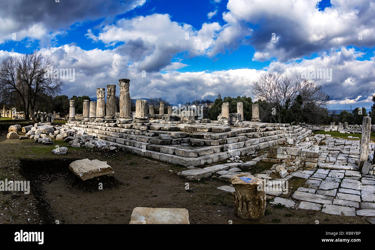 lagina ancient city Stock Photo - Alamy