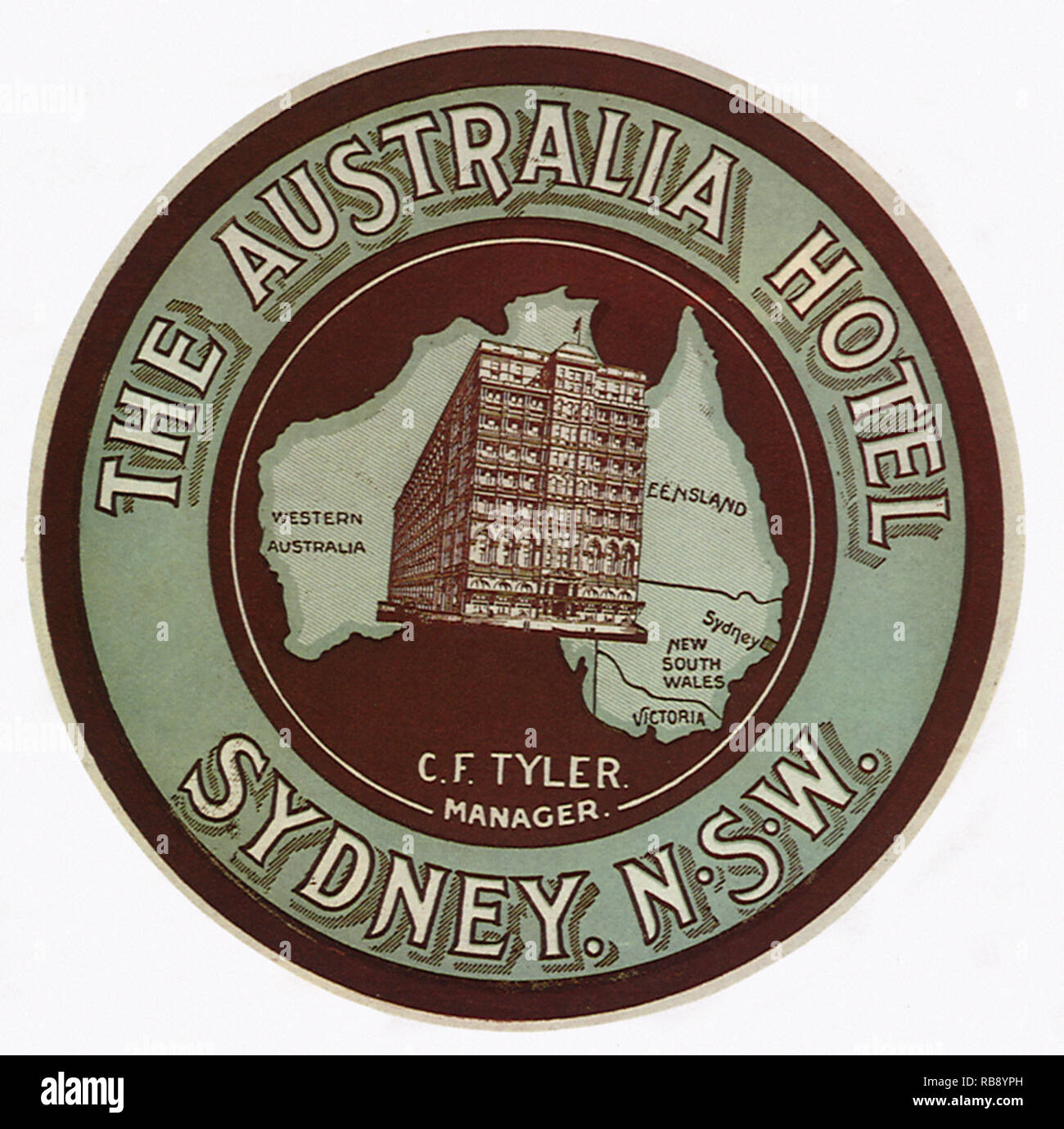 Classic vintage label Cut Out Stock Images & Pictures - Alamy