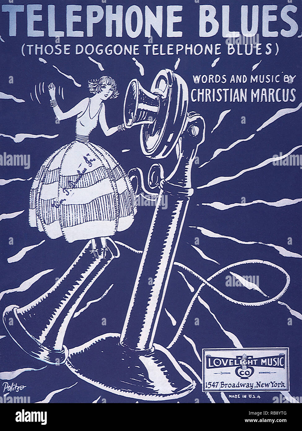 Vintage telephone ads hi-res stock photography and images - Alamy