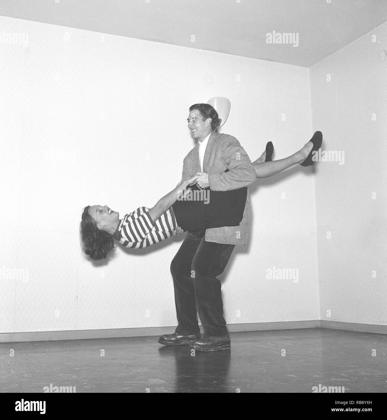 Jitterbug dance. A dance popularized in the United states and spread by ...