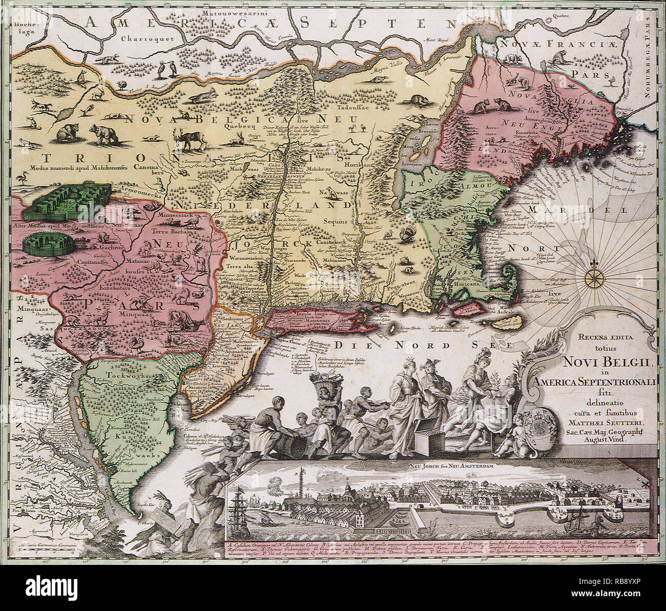 Maps of england hi-res stock photography and images - Alamy