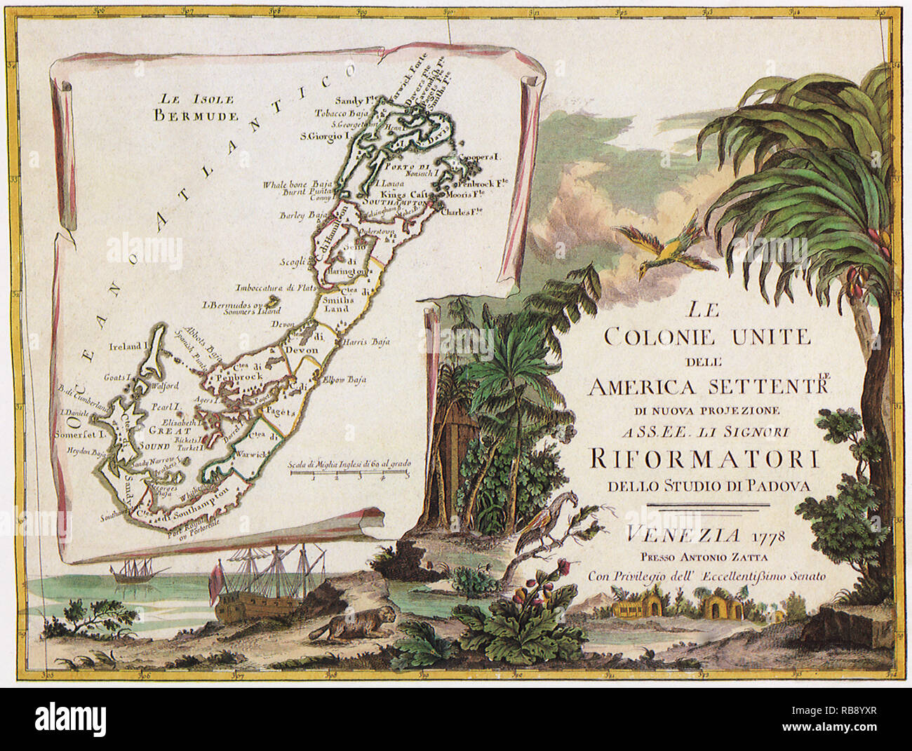English colonies map hi-res stock photography and images - Alamy