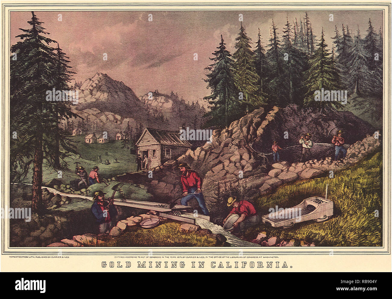 Gold prospectors black hills hi-res stock photography and images - Alamy