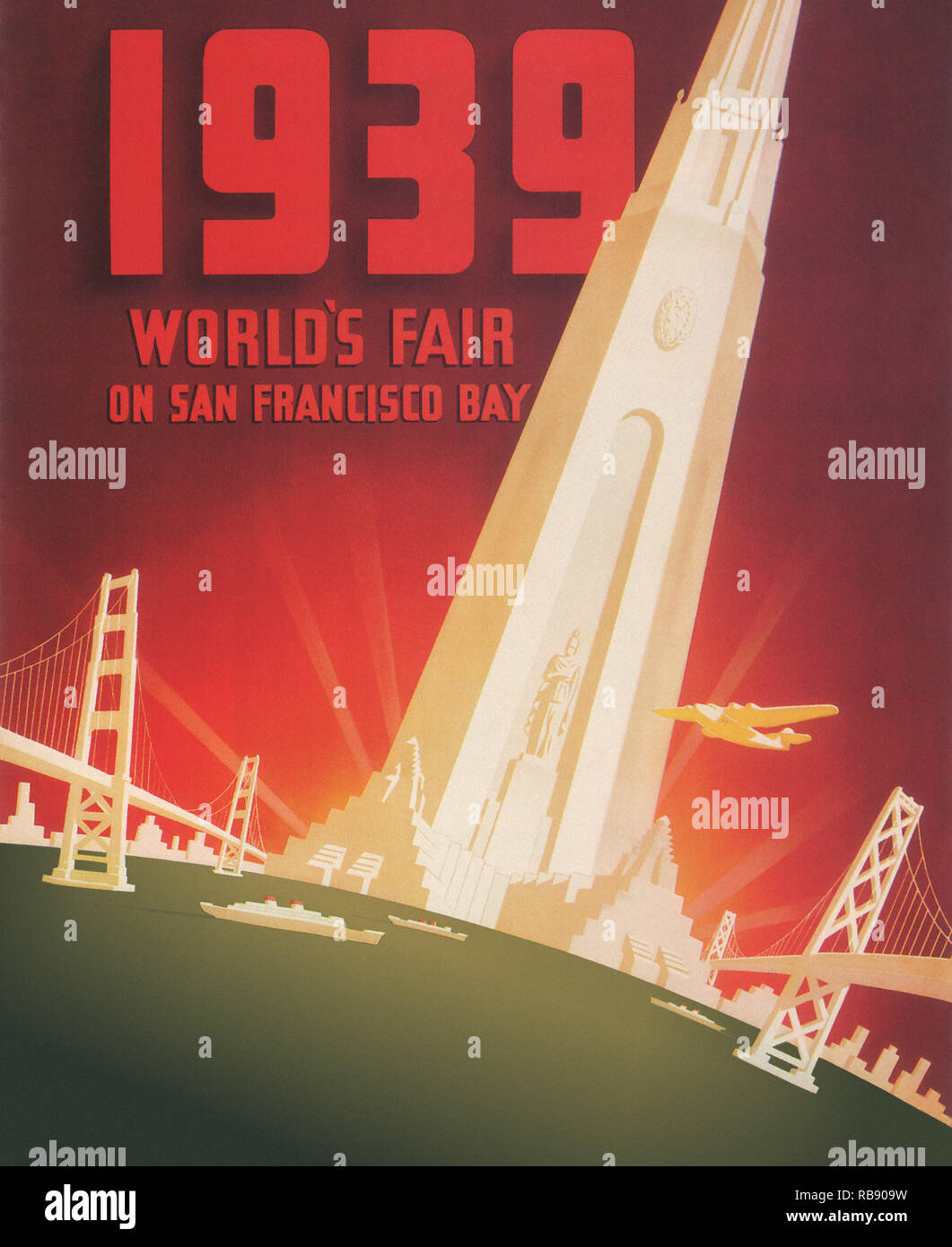 World's Fair Poster Stock Photo - Alamy