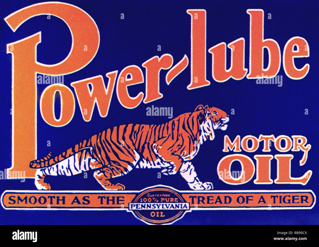 Motor oil advertisement hi-res stock photography and images - Alamy