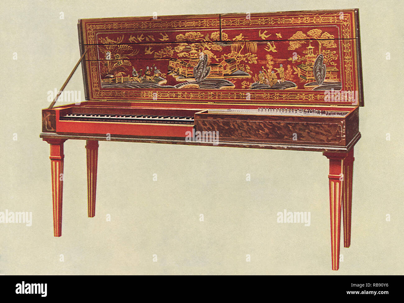 Musical instrument clavichord hi-res stock photography and images - Alamy