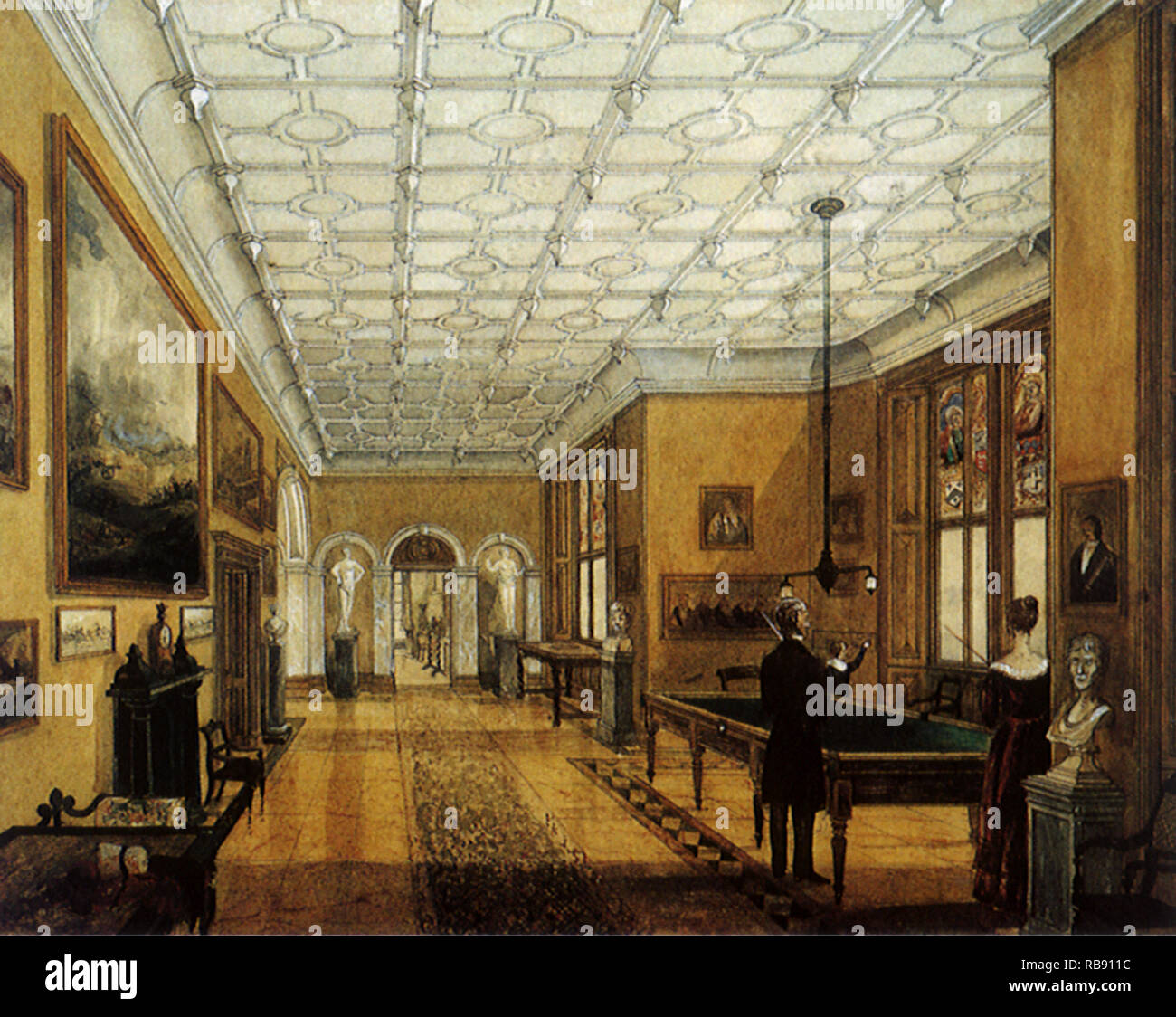 English Great Hall Stock Photo - Alamy